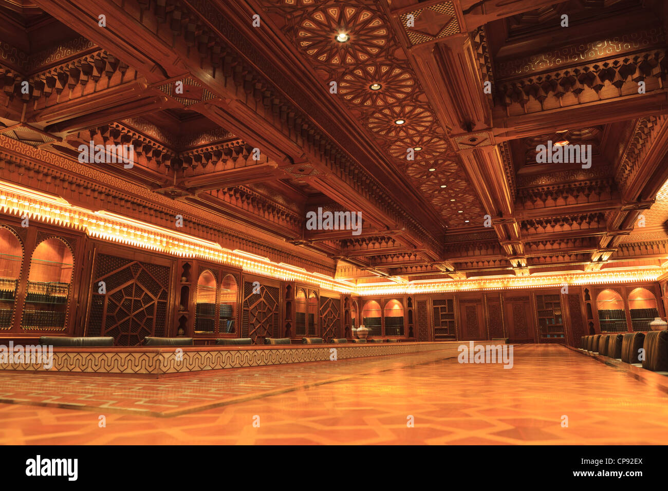 In the style of 12th century Egypt, the Mamluk meeting room at The Arab ...