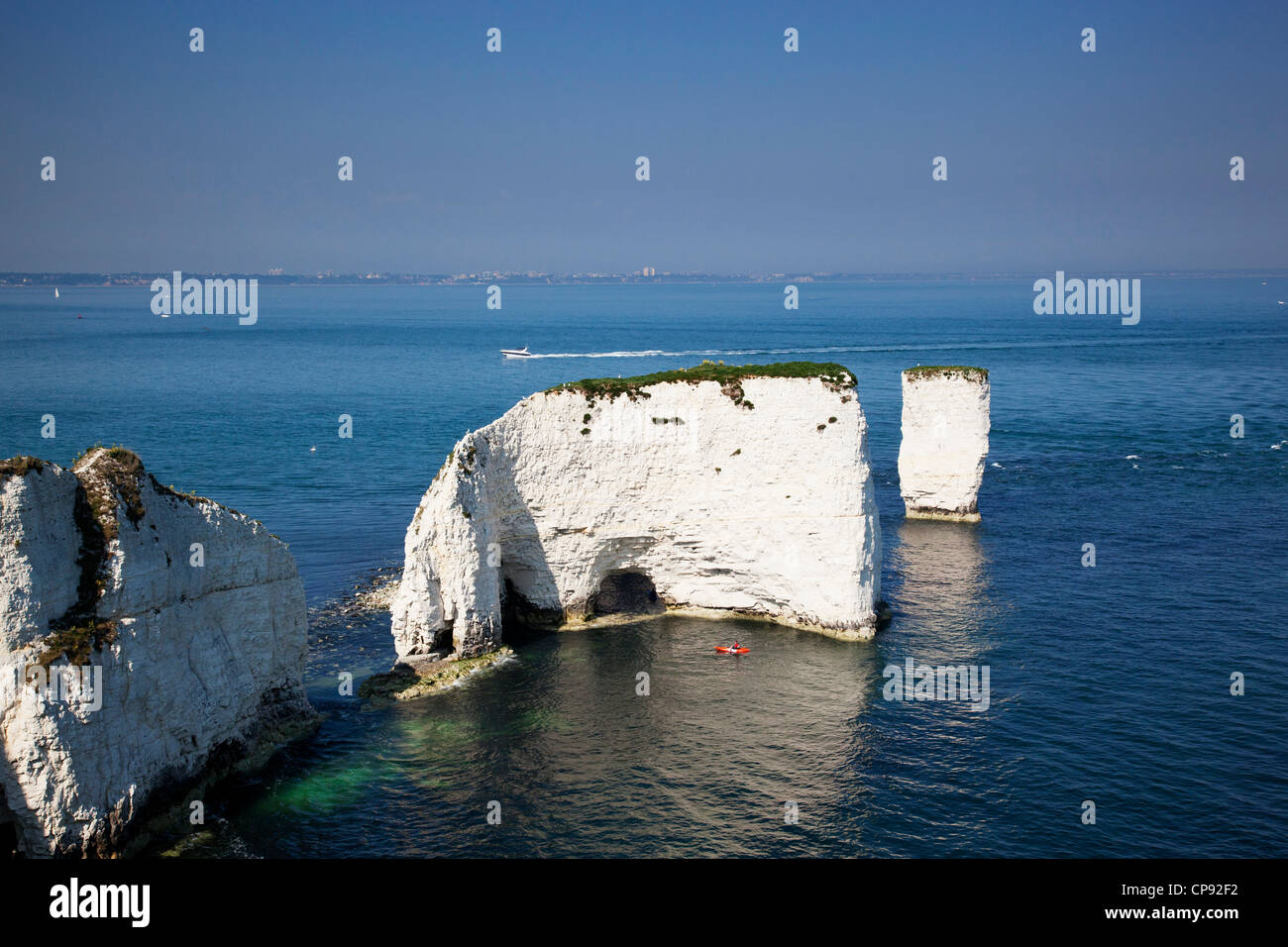 Old harry rocks from swanage hi-res stock photography and images - Alamy