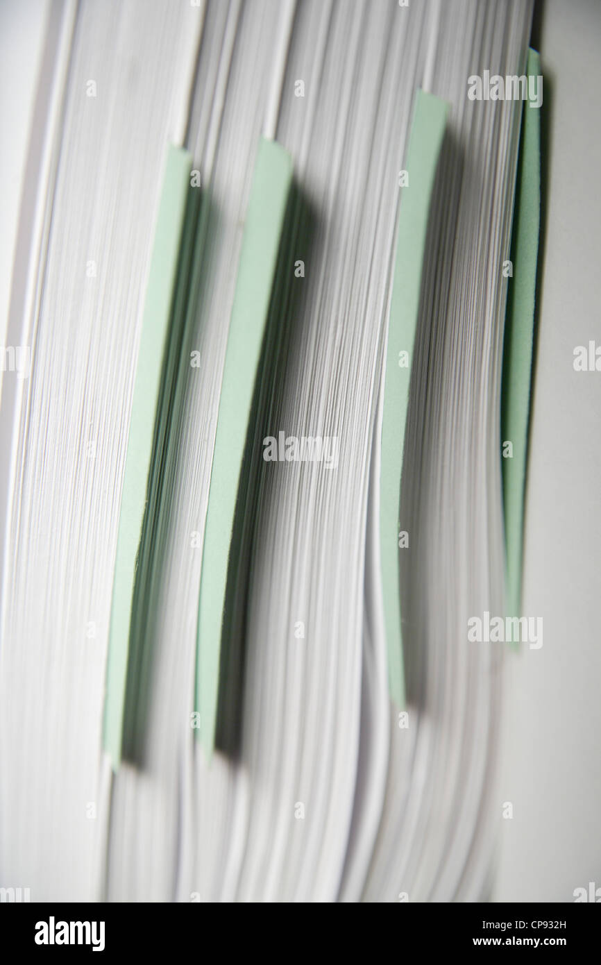 Accounting file, close up Stock Photo - Alamy