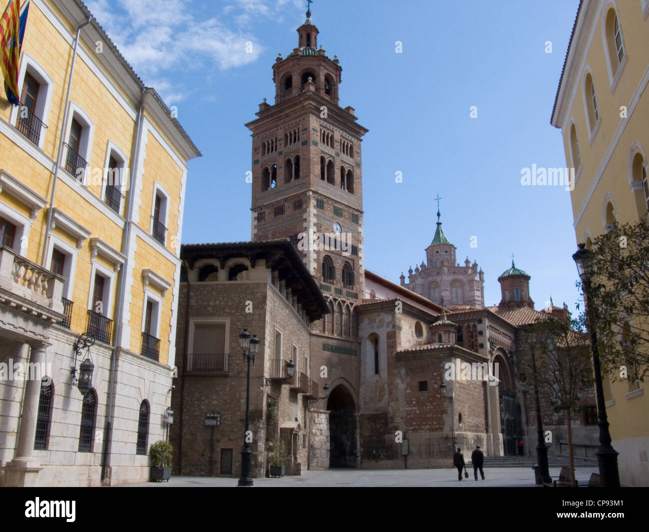 A view of the cathedral, Teruel, Spain Stock Photo - Alamy