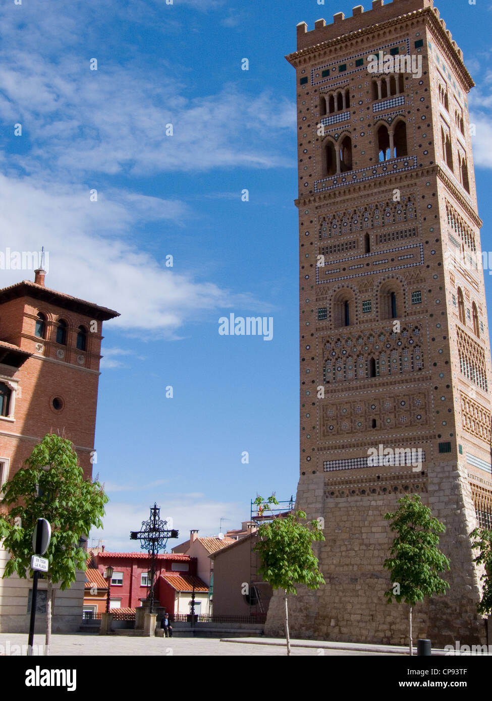 A Mudejar Tower in Teruel Stock Photo - Alamy