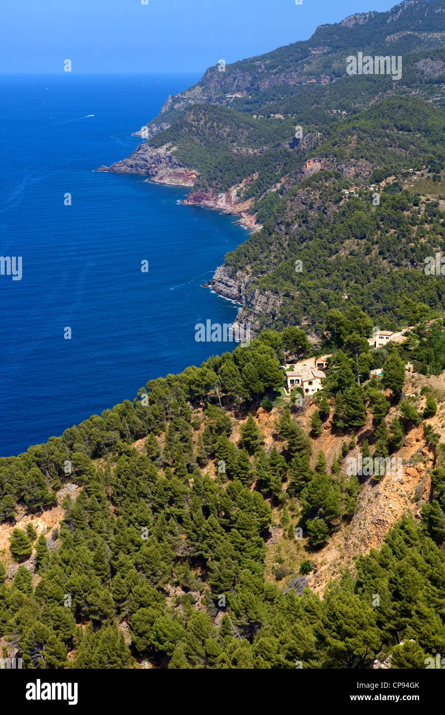 North coast view of Mallorca island, Spain Stock Photo - Alamy