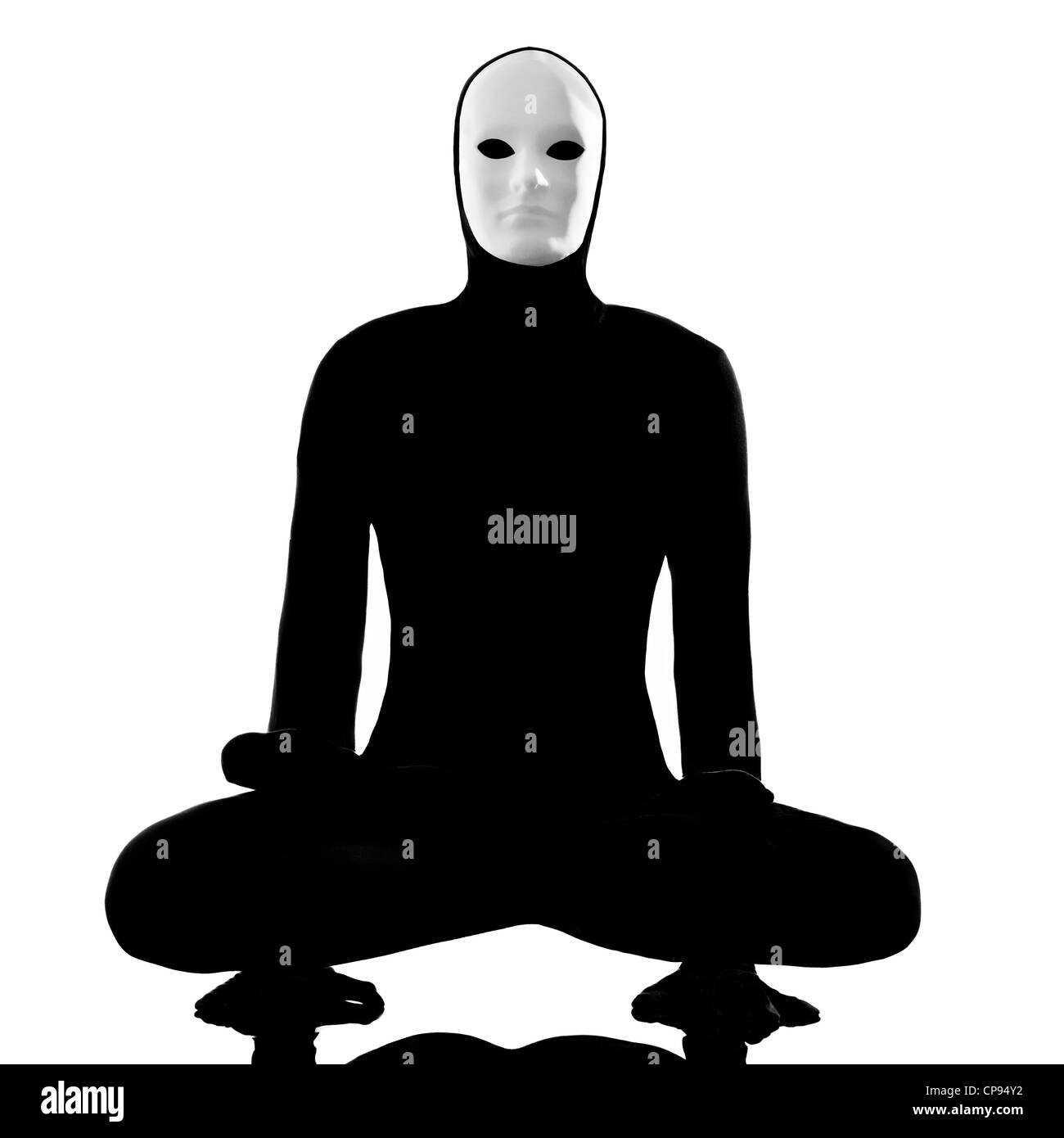 Mime mask silhouette hi-res stock photography and images - Alamy