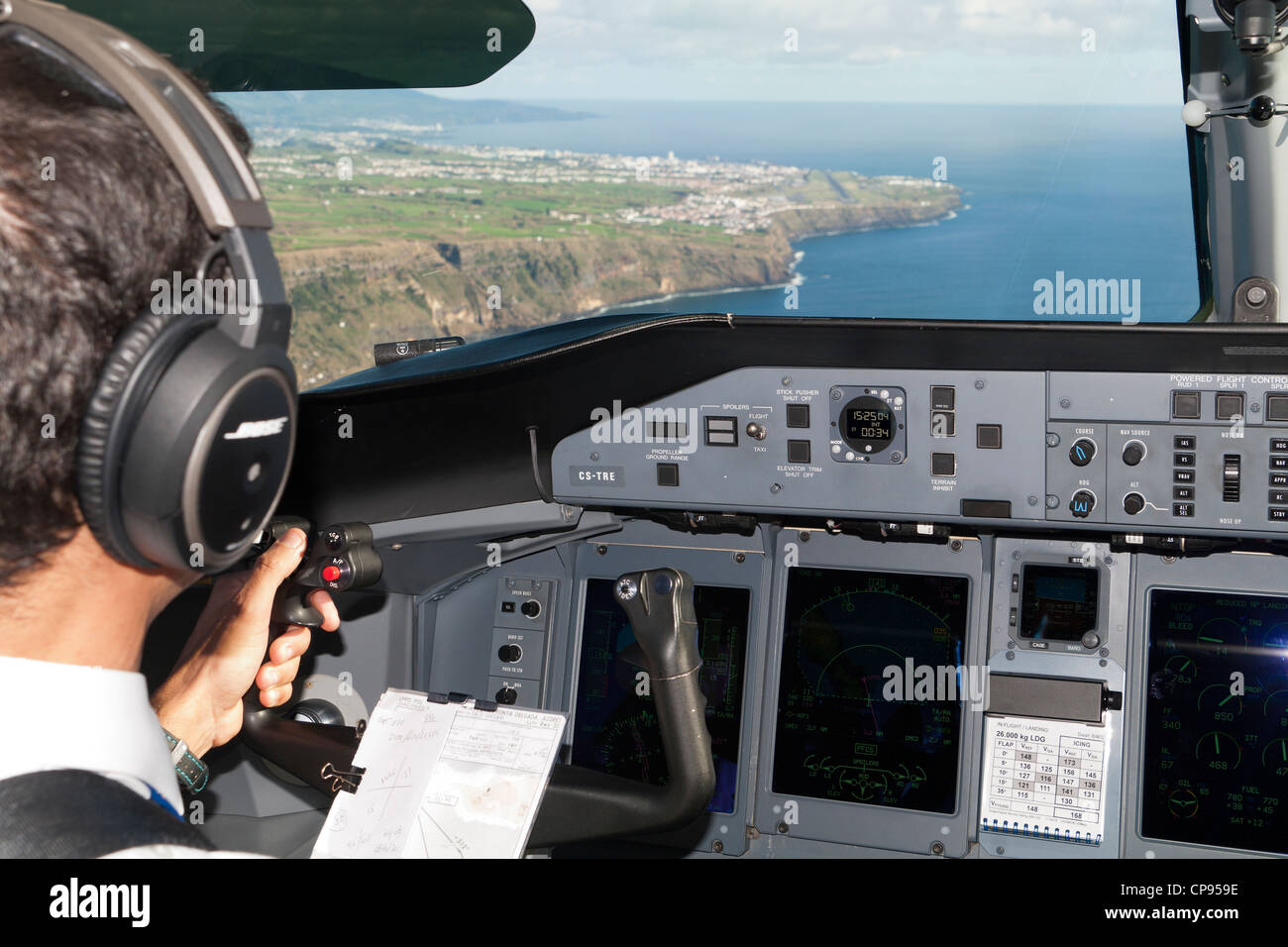 Bombardier Q400 Cockpit