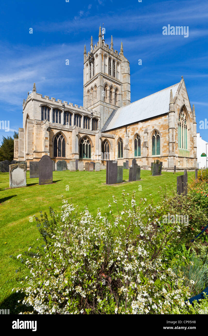 St marys church melton mowbray hi-res stock photography and images - Alamy