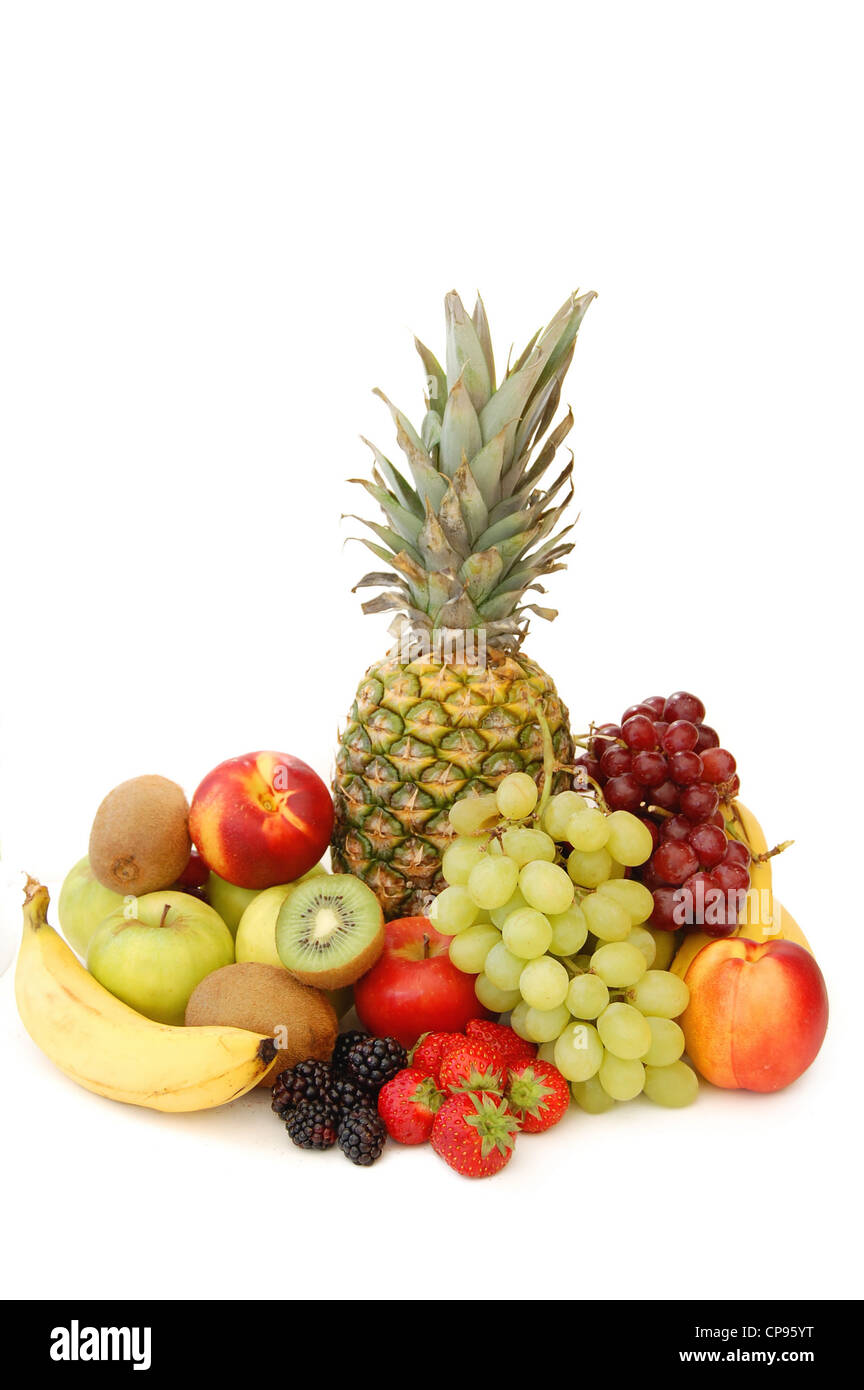 Fruits cut out Stock Photo - Alamy