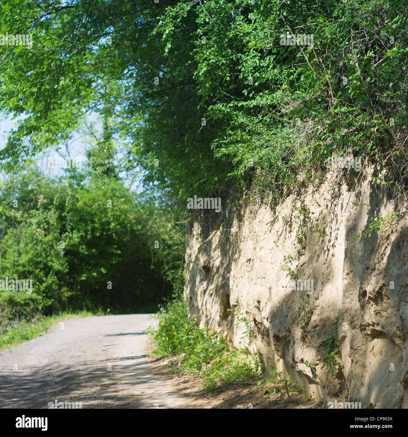 Curved soil road hi-res stock photography and images - Alamy