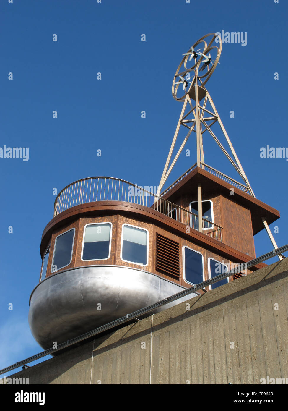 Roof terrace garden at the South Bank centre in London, UK Stock Photo ...