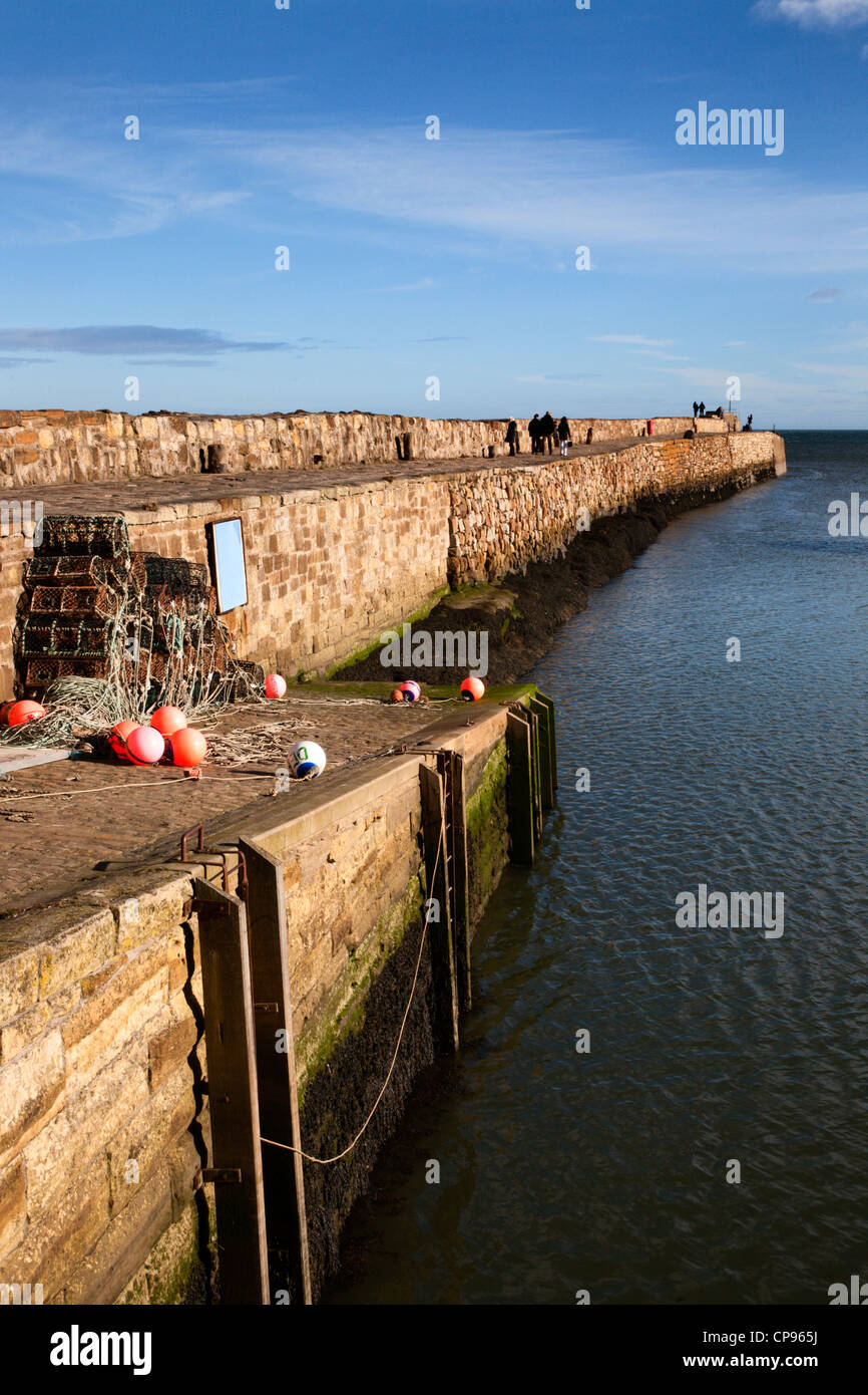 St andrews harbour pier hi-res stock photography and images - Alamy