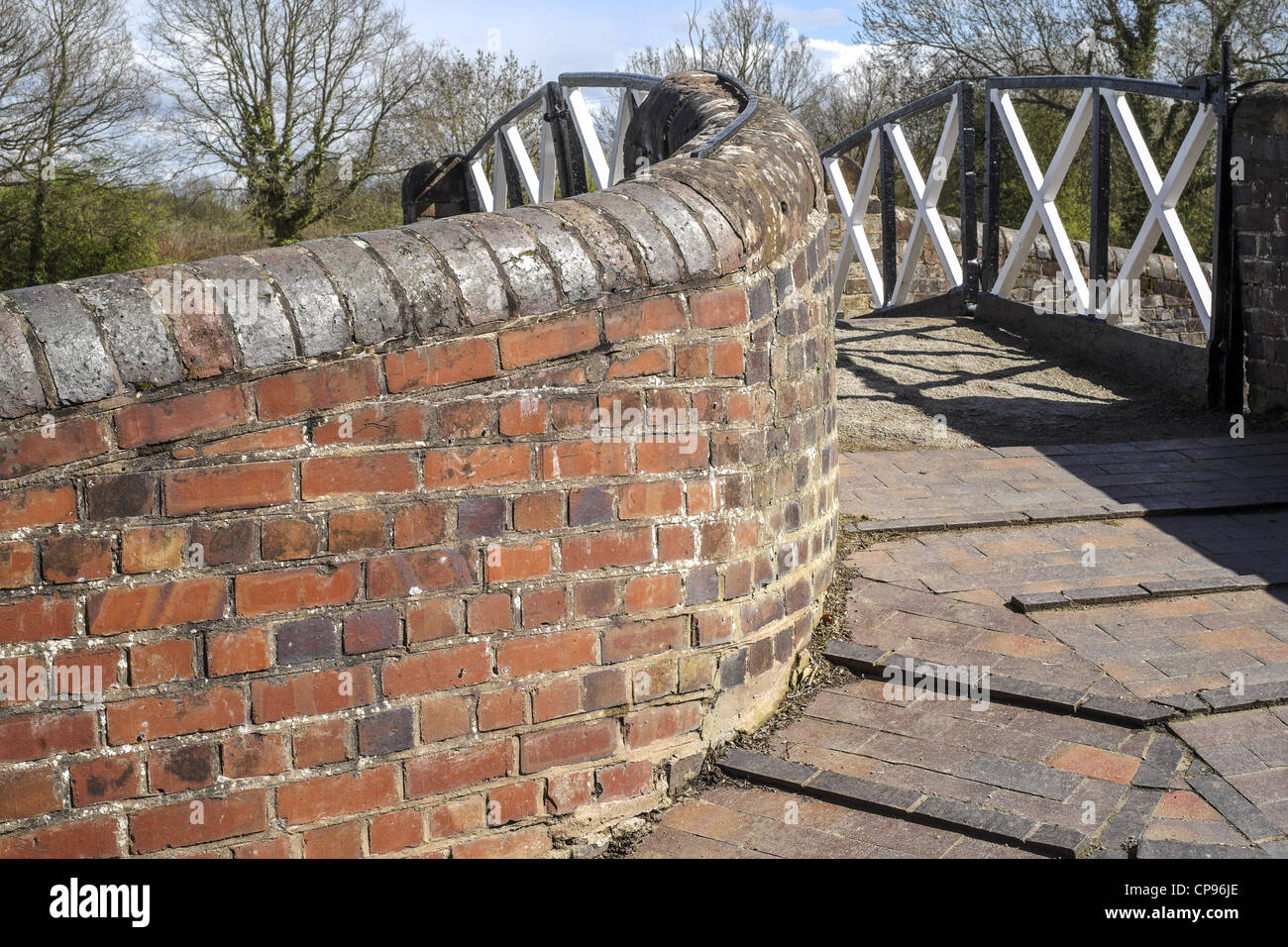 A bridge over a canal Stock Photo - Alamy