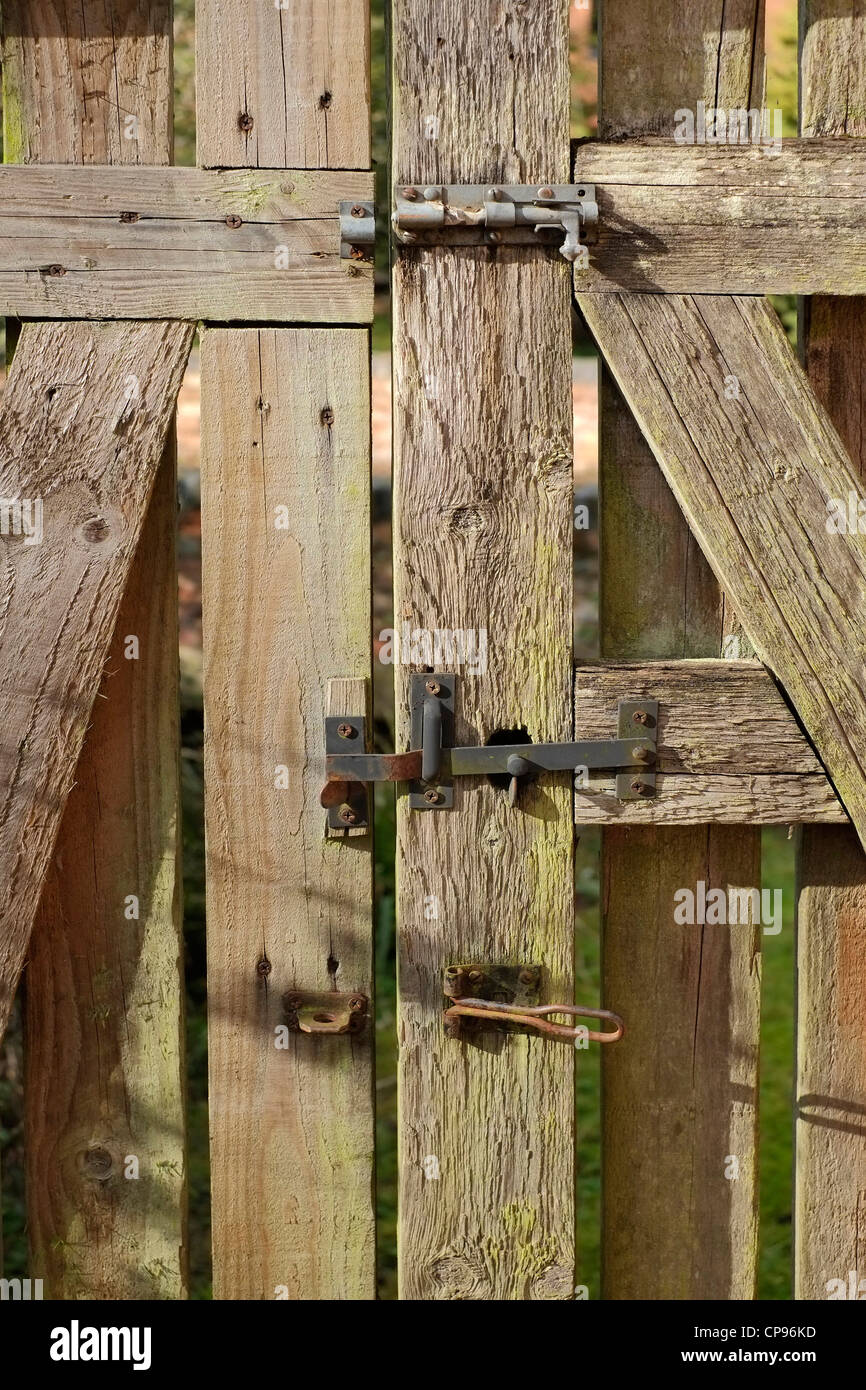 old gate entrance to field Stock Photo - Alamy