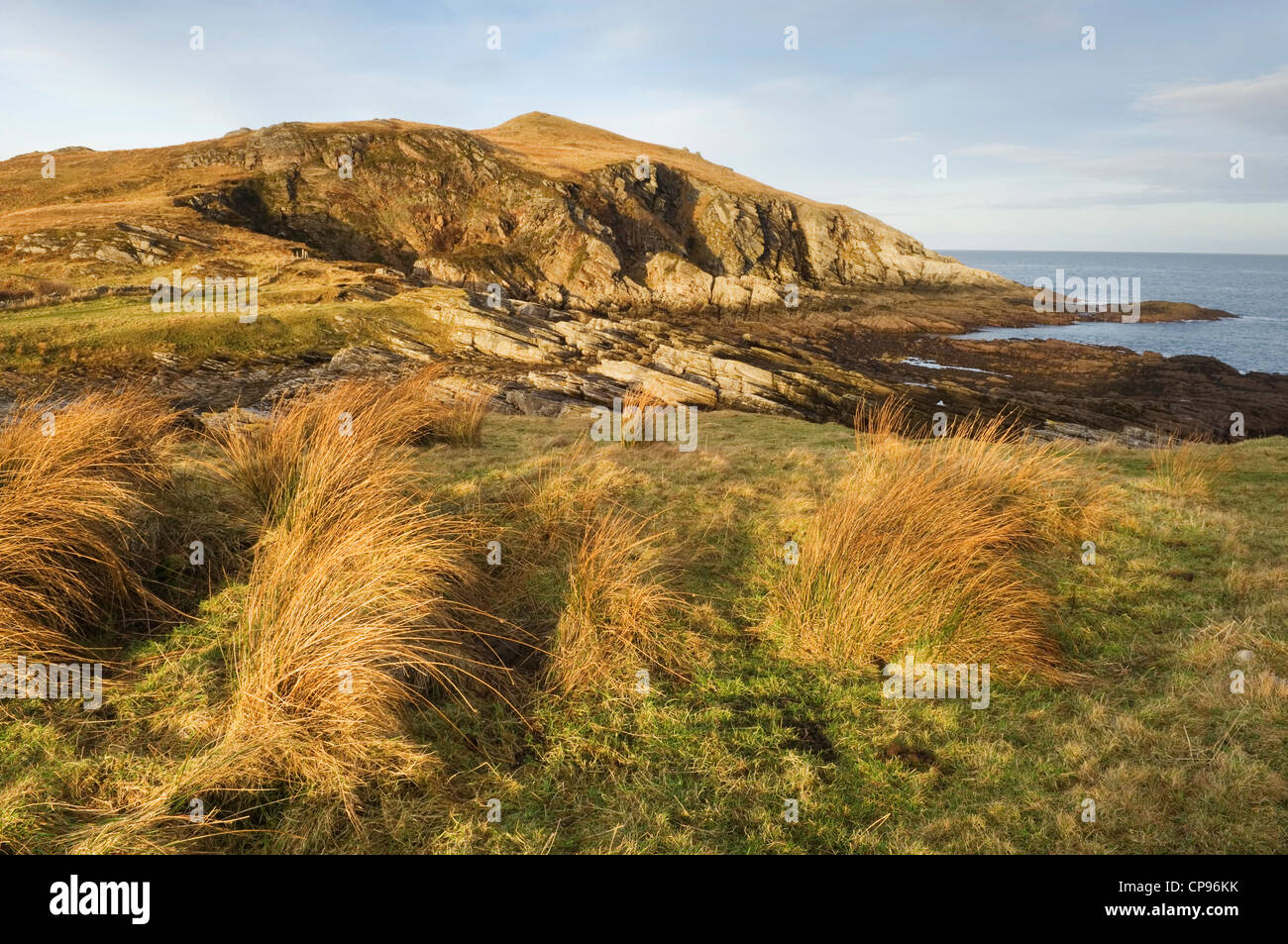 Coastal scenery at Portvasgo, a small bay near Melness, Tongue ...