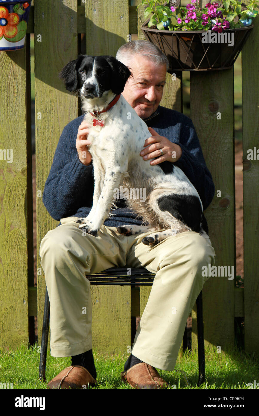 Man and his Dog Stock Photo - Alamy