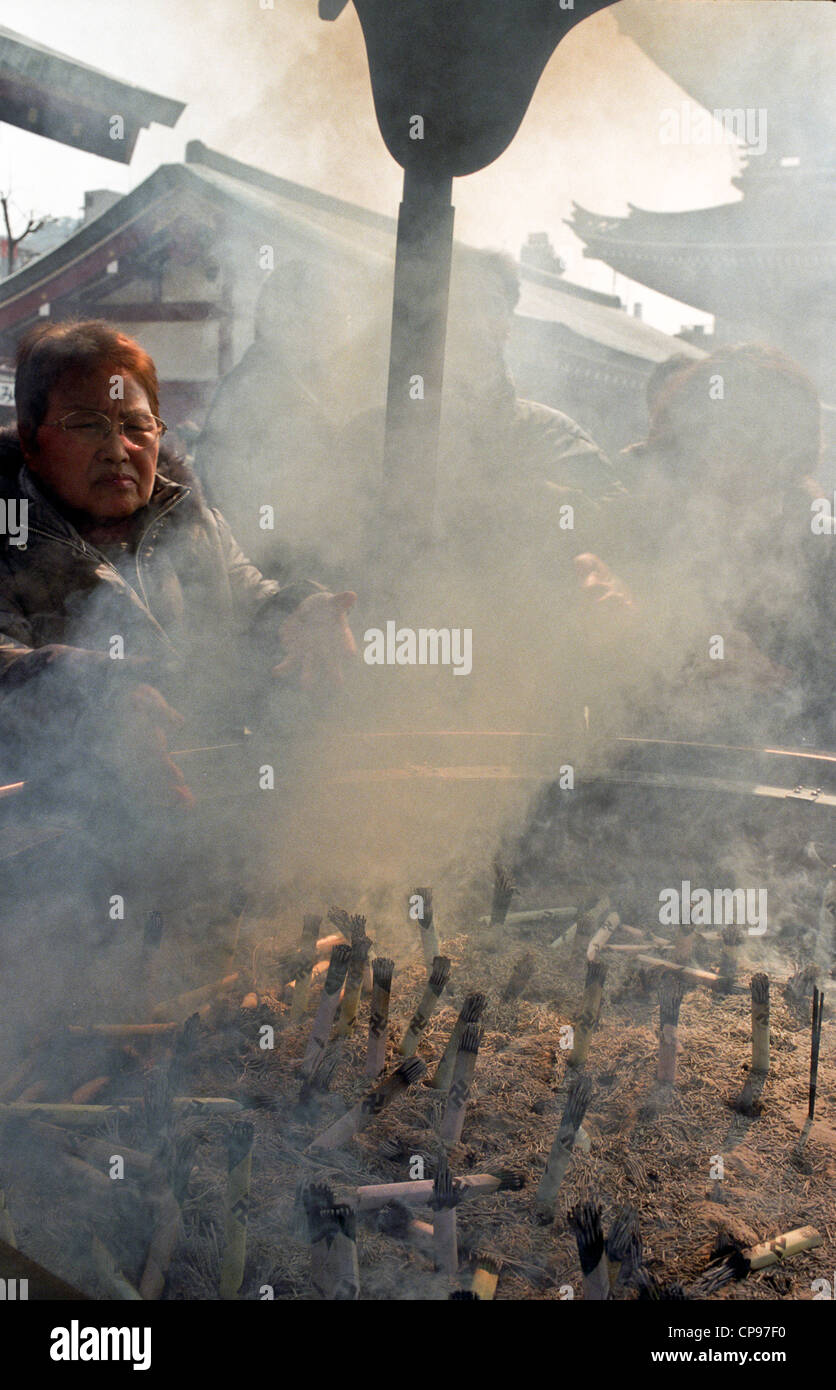 Buddhist Ritual in Tokyo, Japan Stock Photo - Alamy