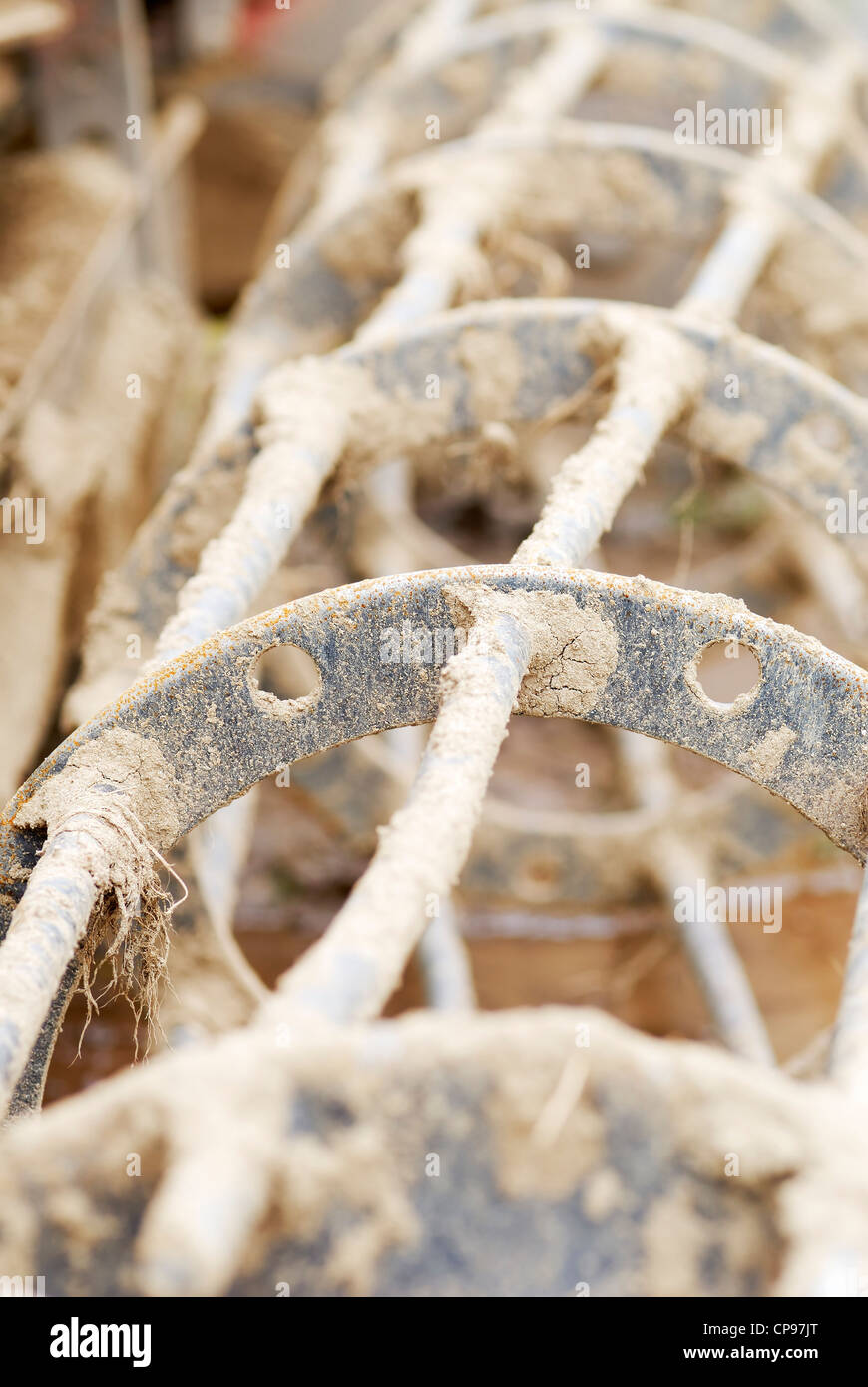 Detail photograph of farming tool Stock Photo - Alamy