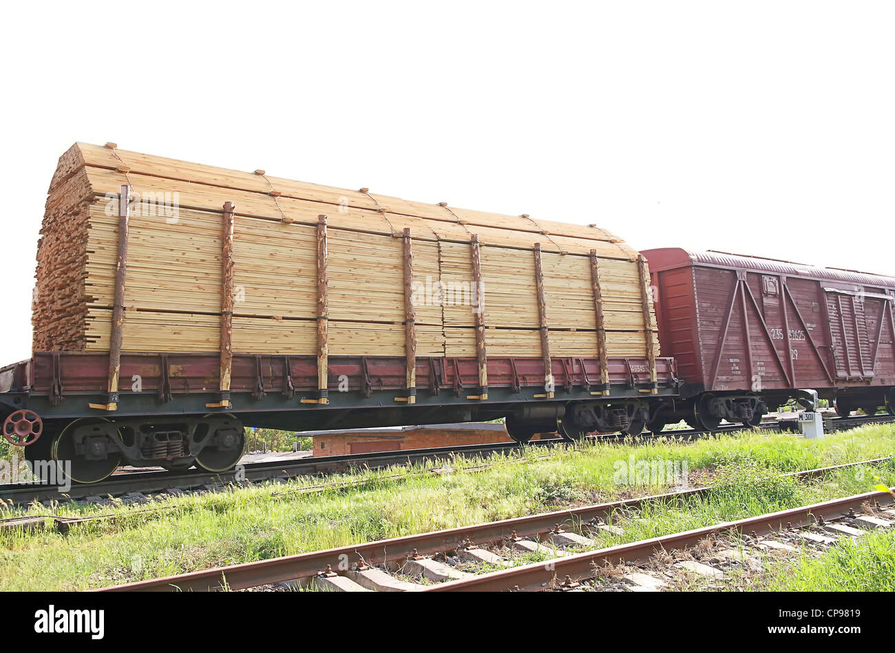 Log train hi-res stock photography and images - Alamy