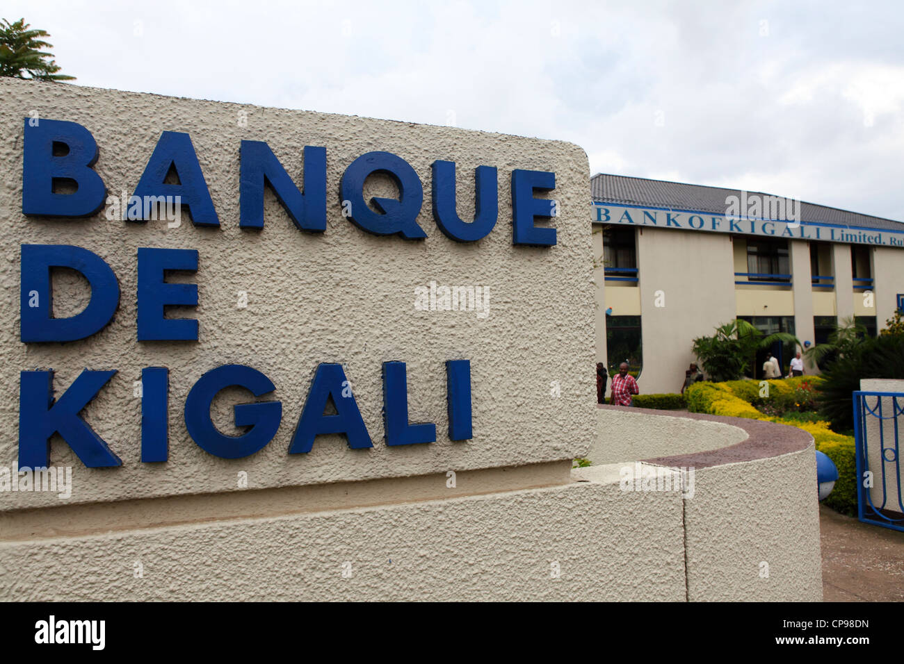 The Bank of Kigali in Gisenyi, Western Province, Rwanda Stock Photo - Alamy