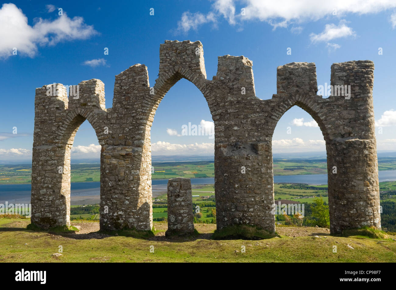 Fyrish Monument, near Evanton, Ross-shire, Scotland Stock Photo - Alamy