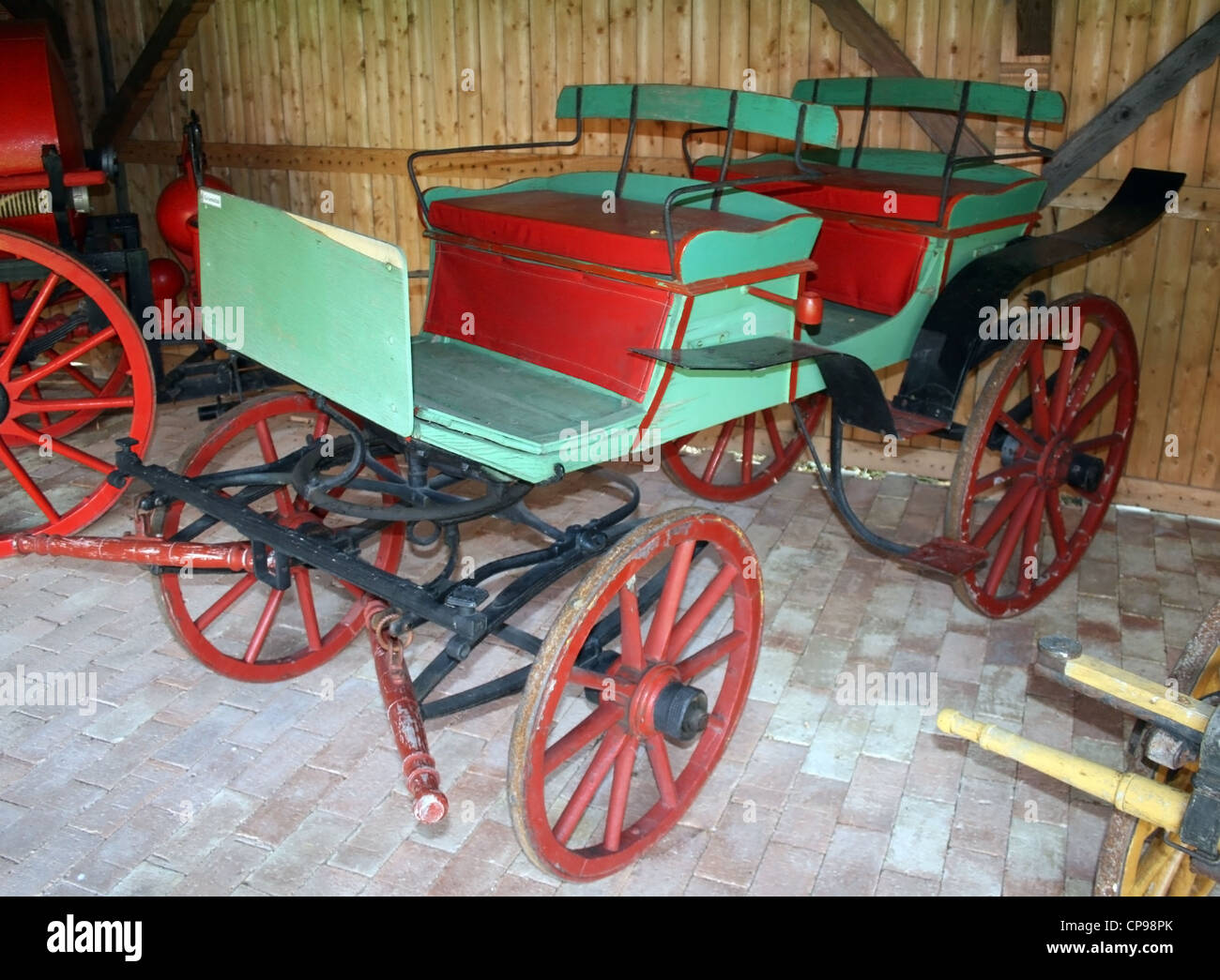 Small sand runner coach Stock Photo - Alamy