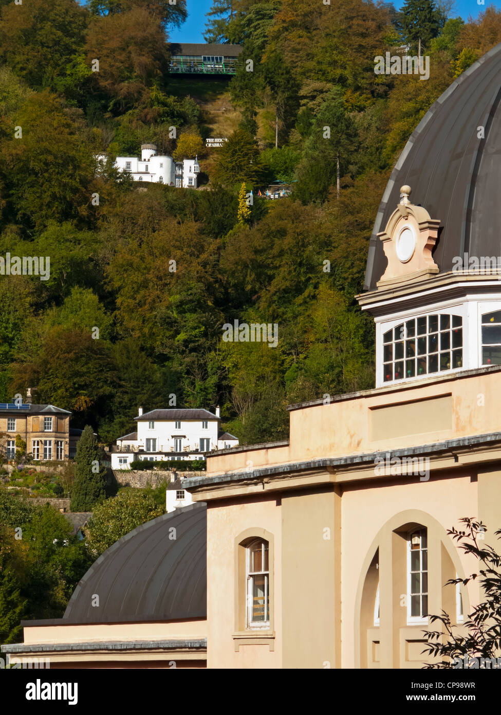 The Grand Pavilion and the Heights of Abraham on the hills above ...