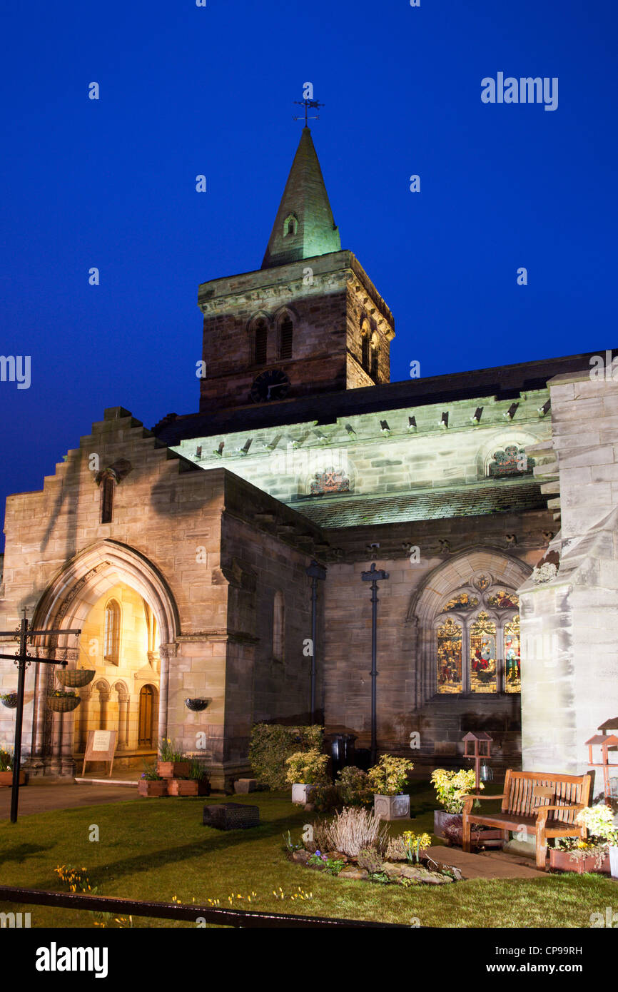 Holy Trinity Church at Dusk St Andrews Fife Scotland Stock Photo - Alamy