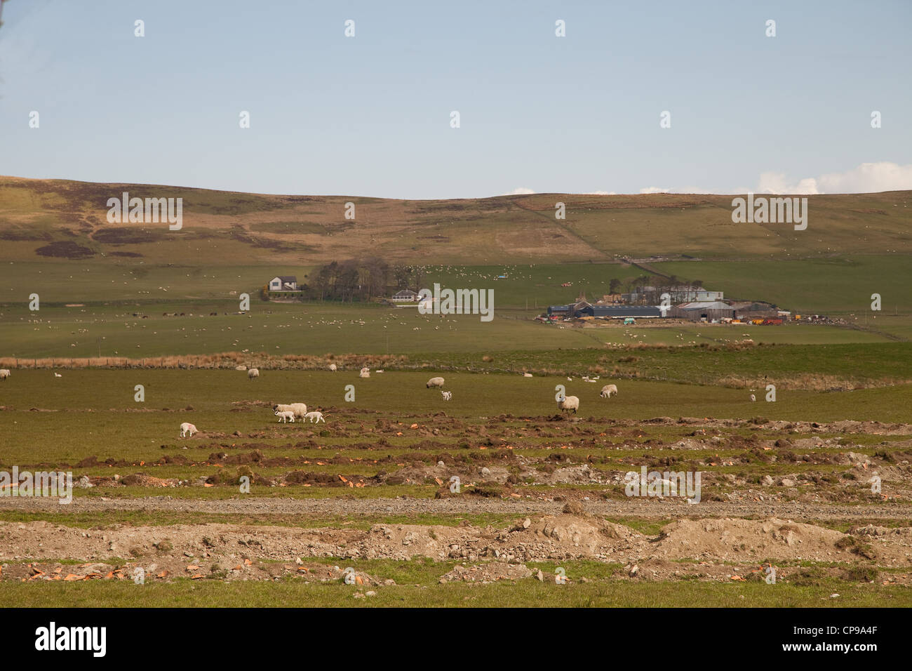 Blue skies highland hi-res stock photography and images - Alamy