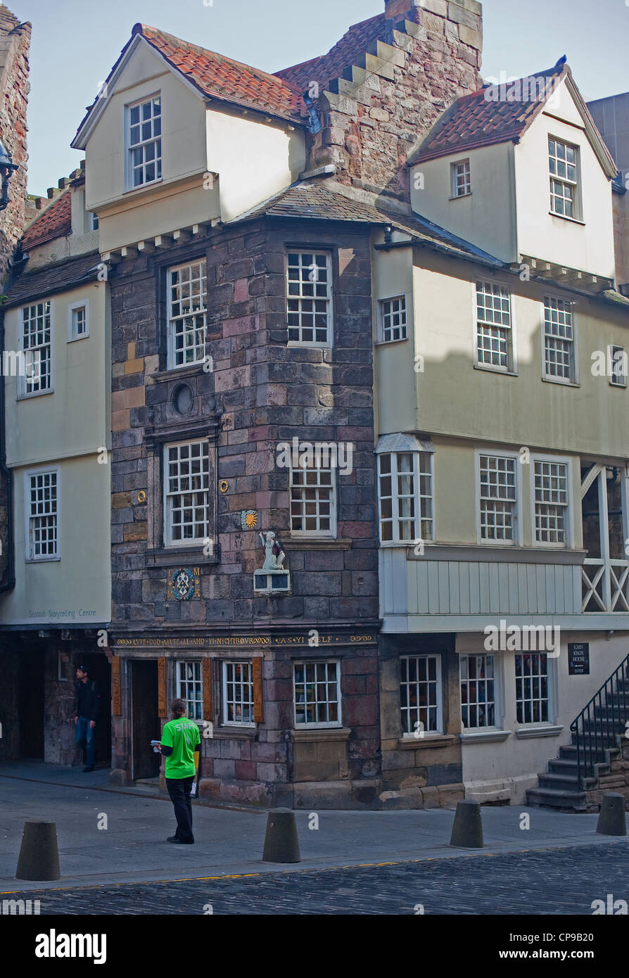 The John Knox House, Royal Mile, Old Town, Edinburgh Stock Photo - Alamy