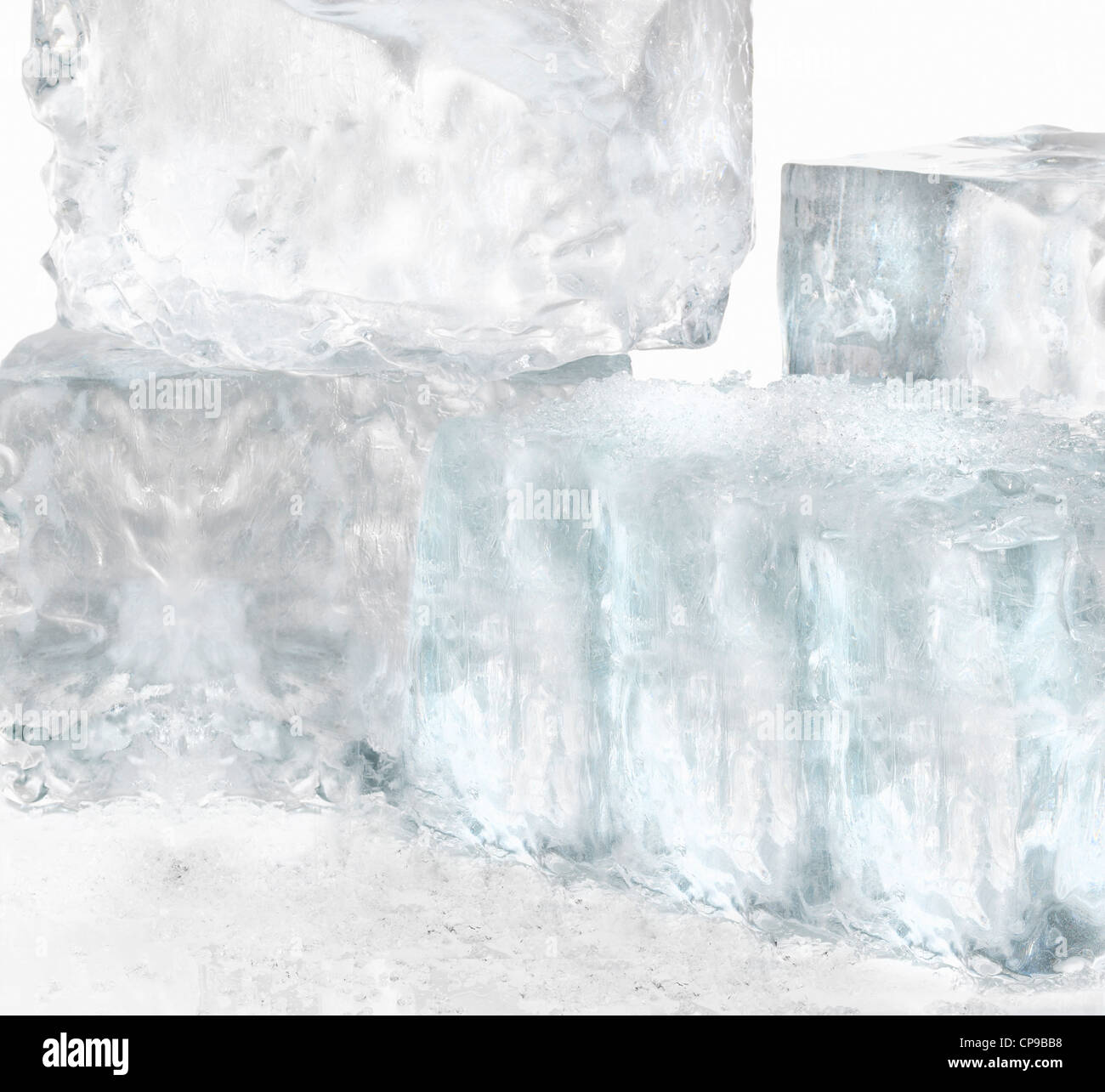Blocks of Ice Stock Photo - Alamy