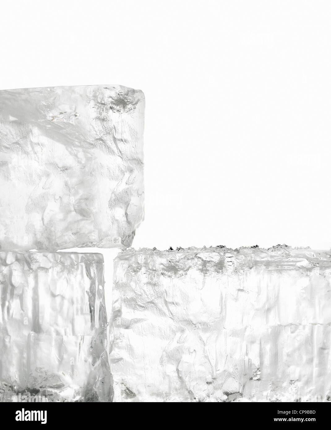 Blocks of Ice Stock Photo - Alamy