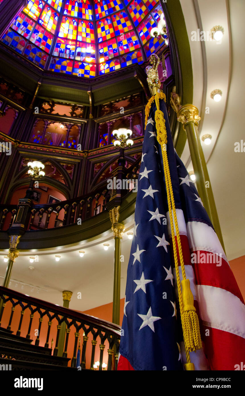 Louisiana, Baton Rouge. Louisiana Old State Capitol, circa 1847 ...