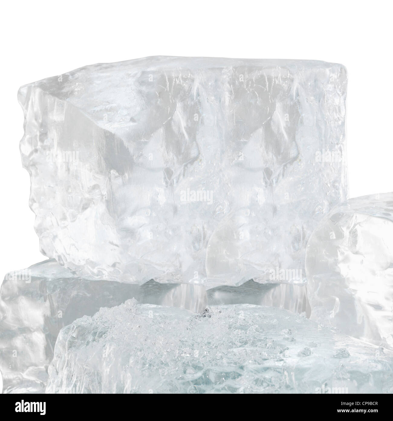 Blocks of Ice Stock Photo - Alamy