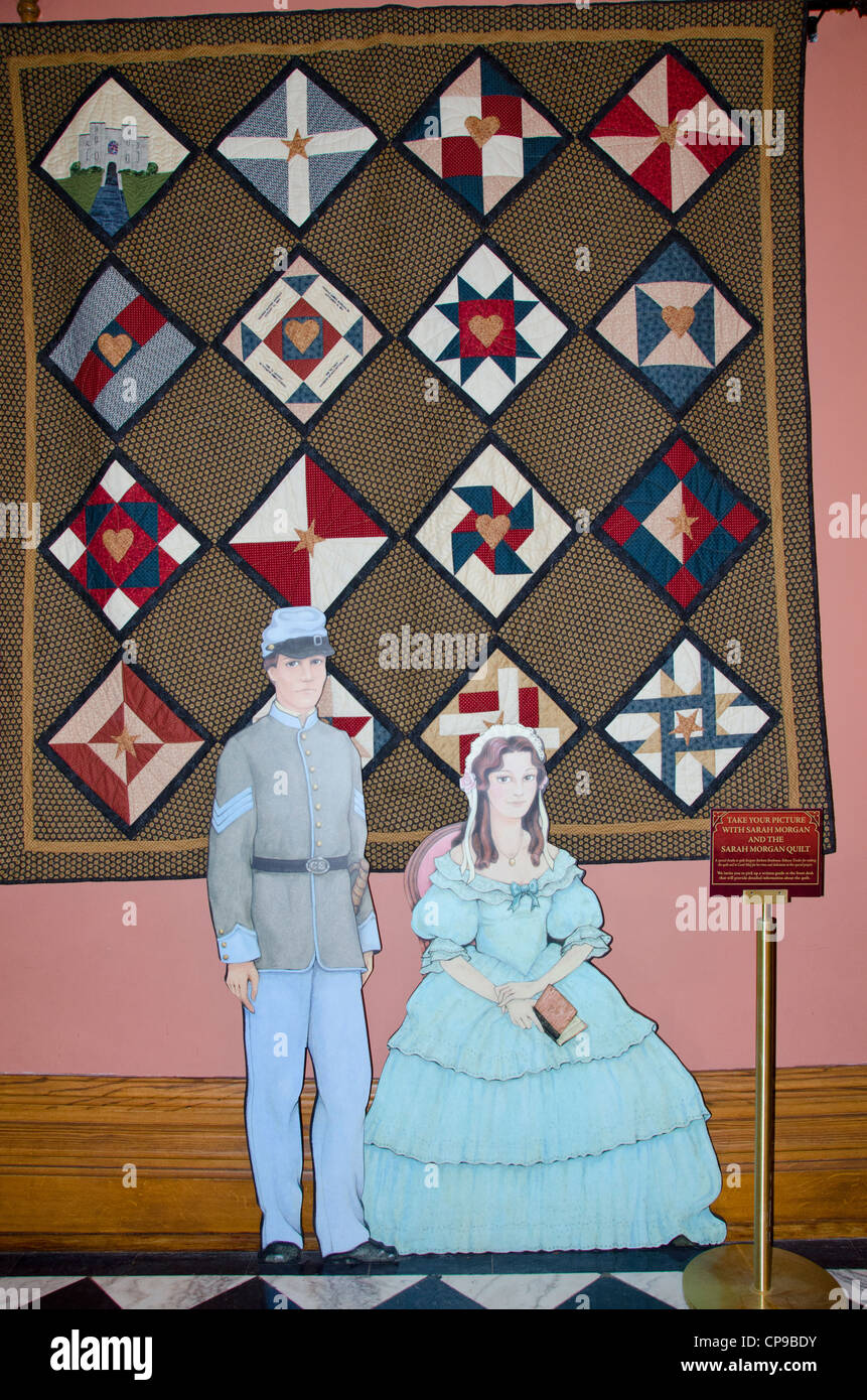 Louisiana, Baton Rouge. Louisiana Old State Capitol, circa 1847. Sarah ...