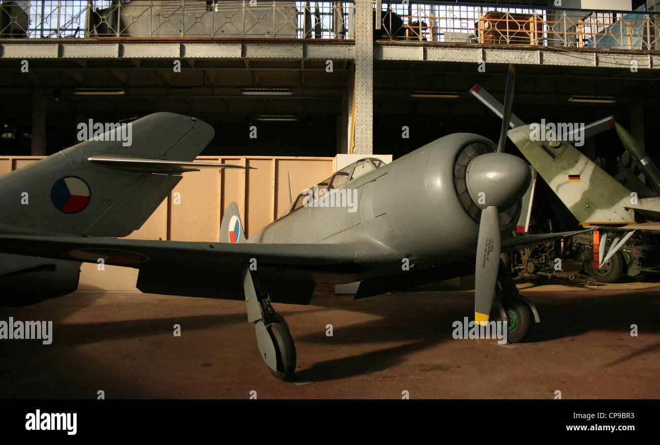 Yakovlev Yak-11 military training aircraft Stock Photo - Alamy