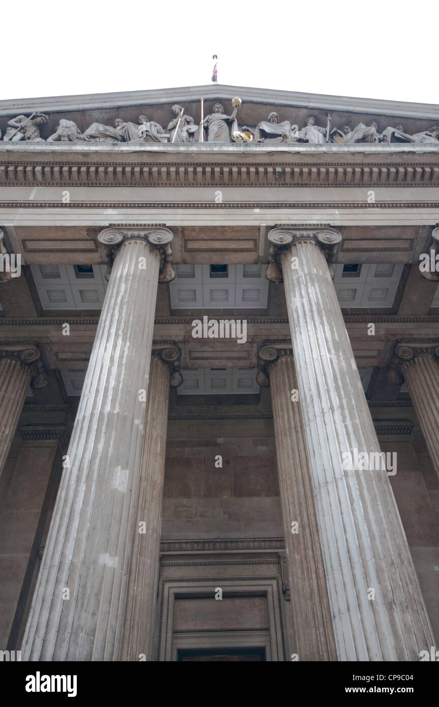 Pillars british museum hi-res stock photography and images - Alamy