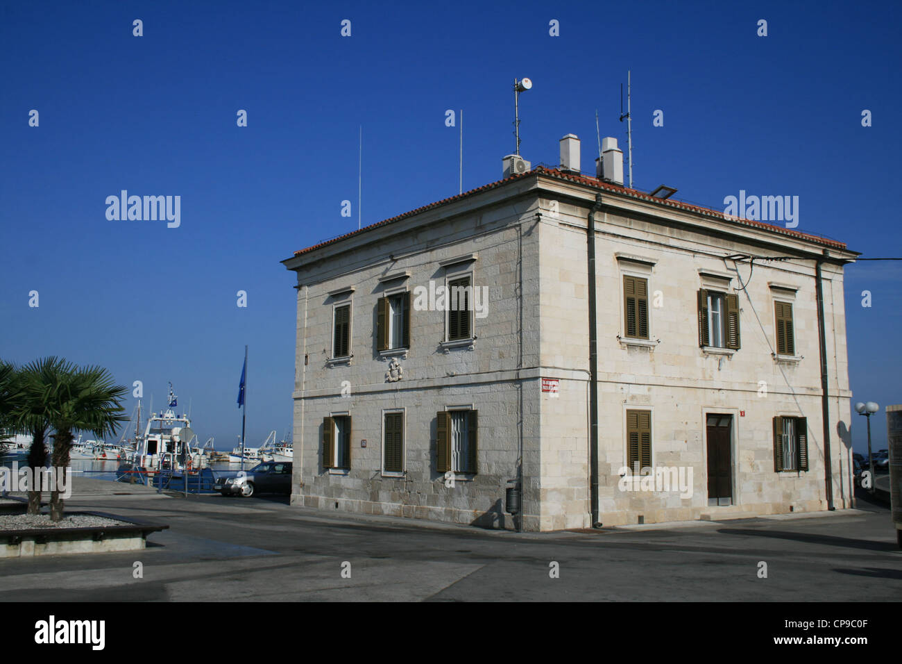 Passenger port building in Koper Stock Photo - Alamy