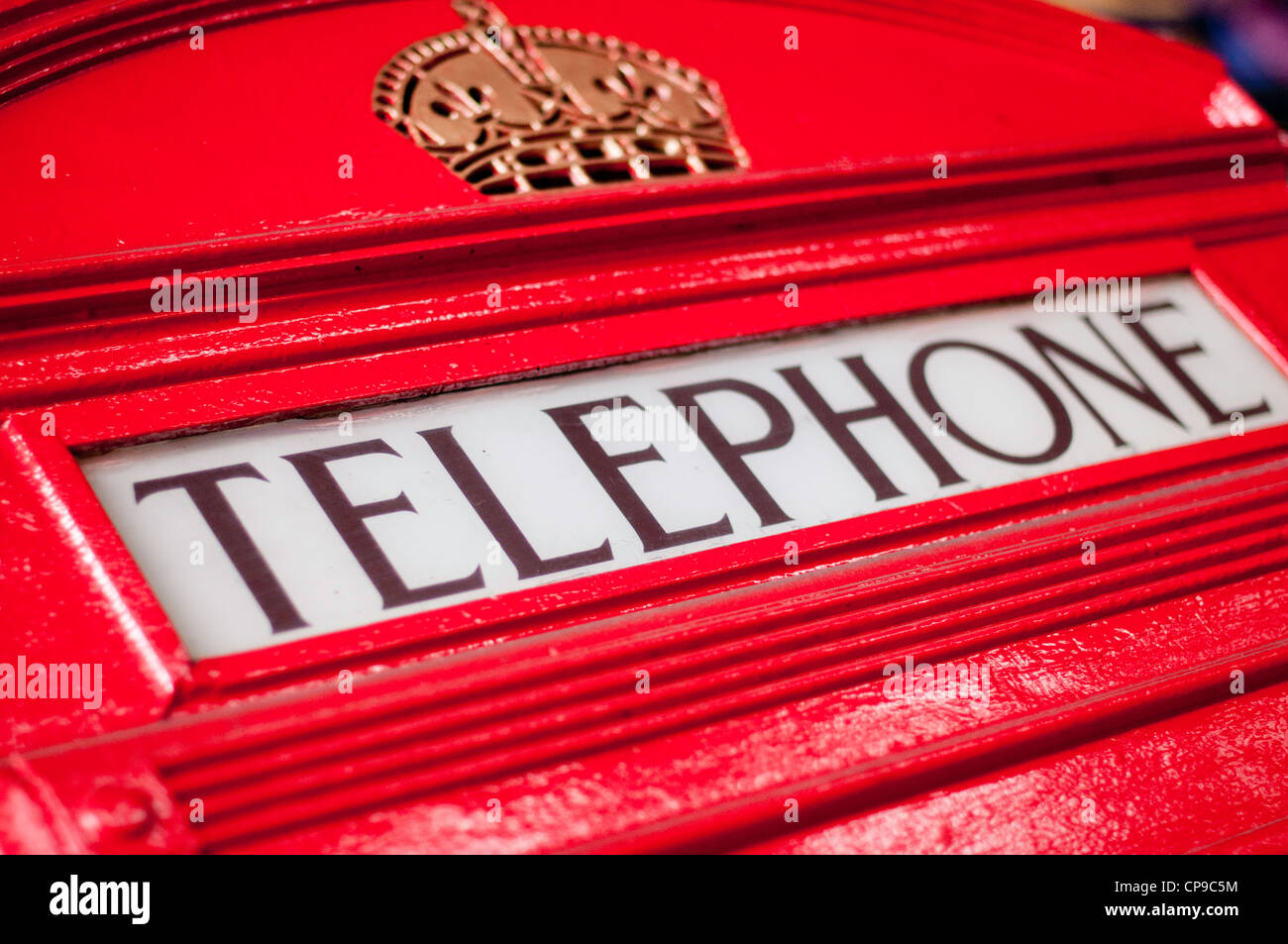 British Telephone box Stock Photo - Alamy