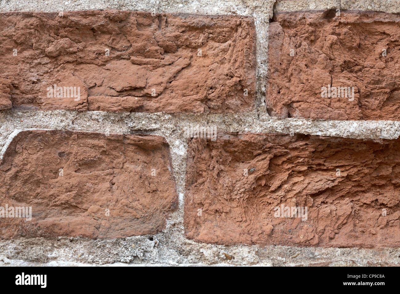 Structure of a red brick wall Stock Photo - Alamy