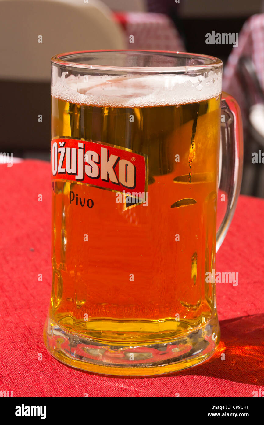 Ozujsko croatian beer lager hi-res stock photography and images - Alamy
