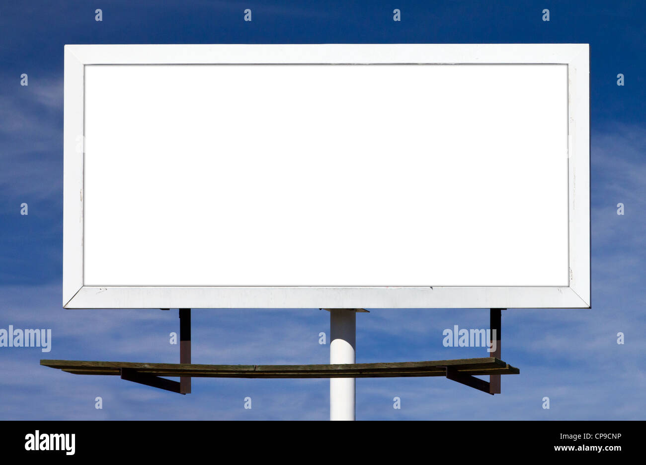 Blank Billboard Sign