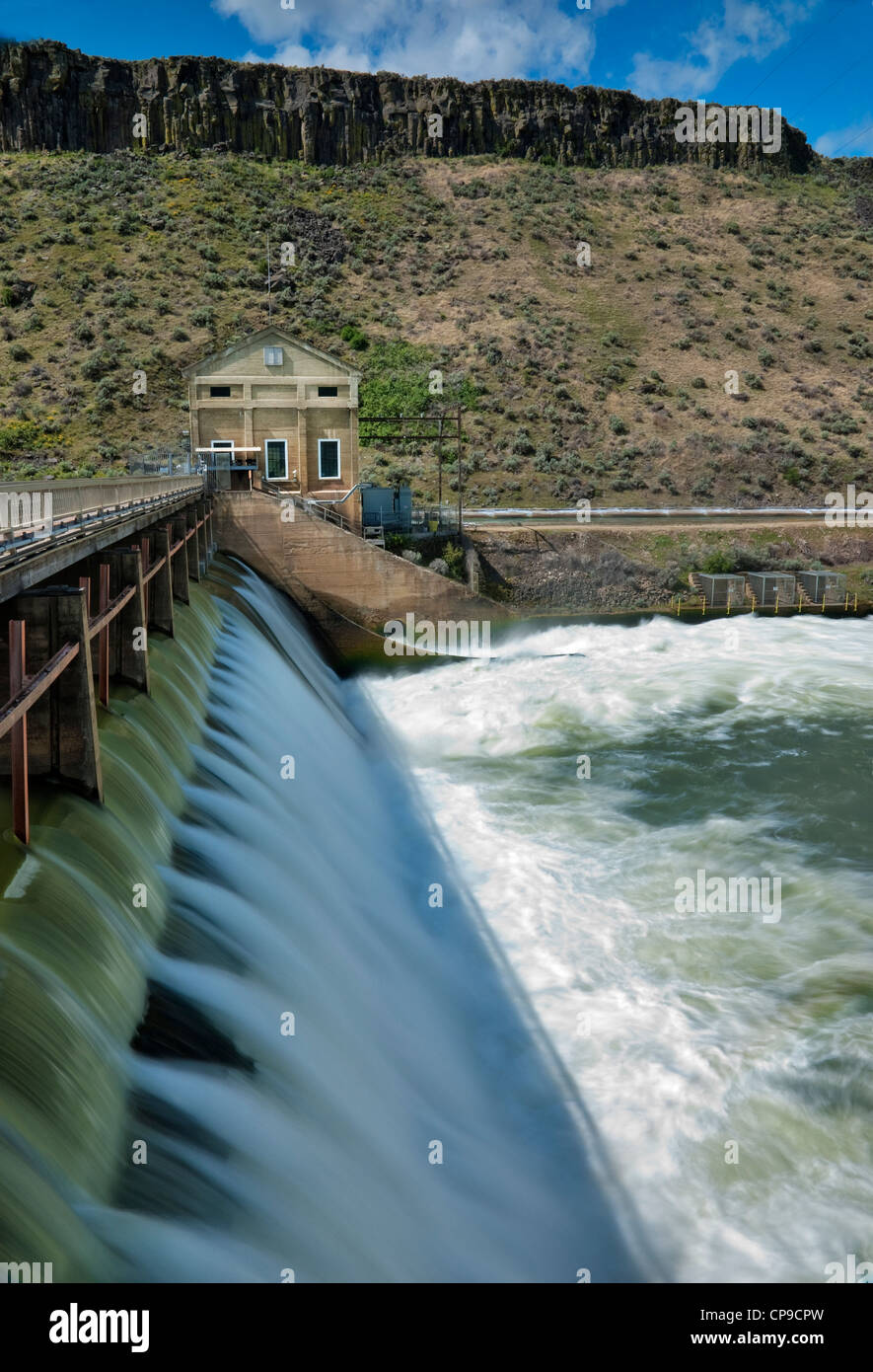 Idaho Diversion Dam power station outlet Stock Photo - Alamy