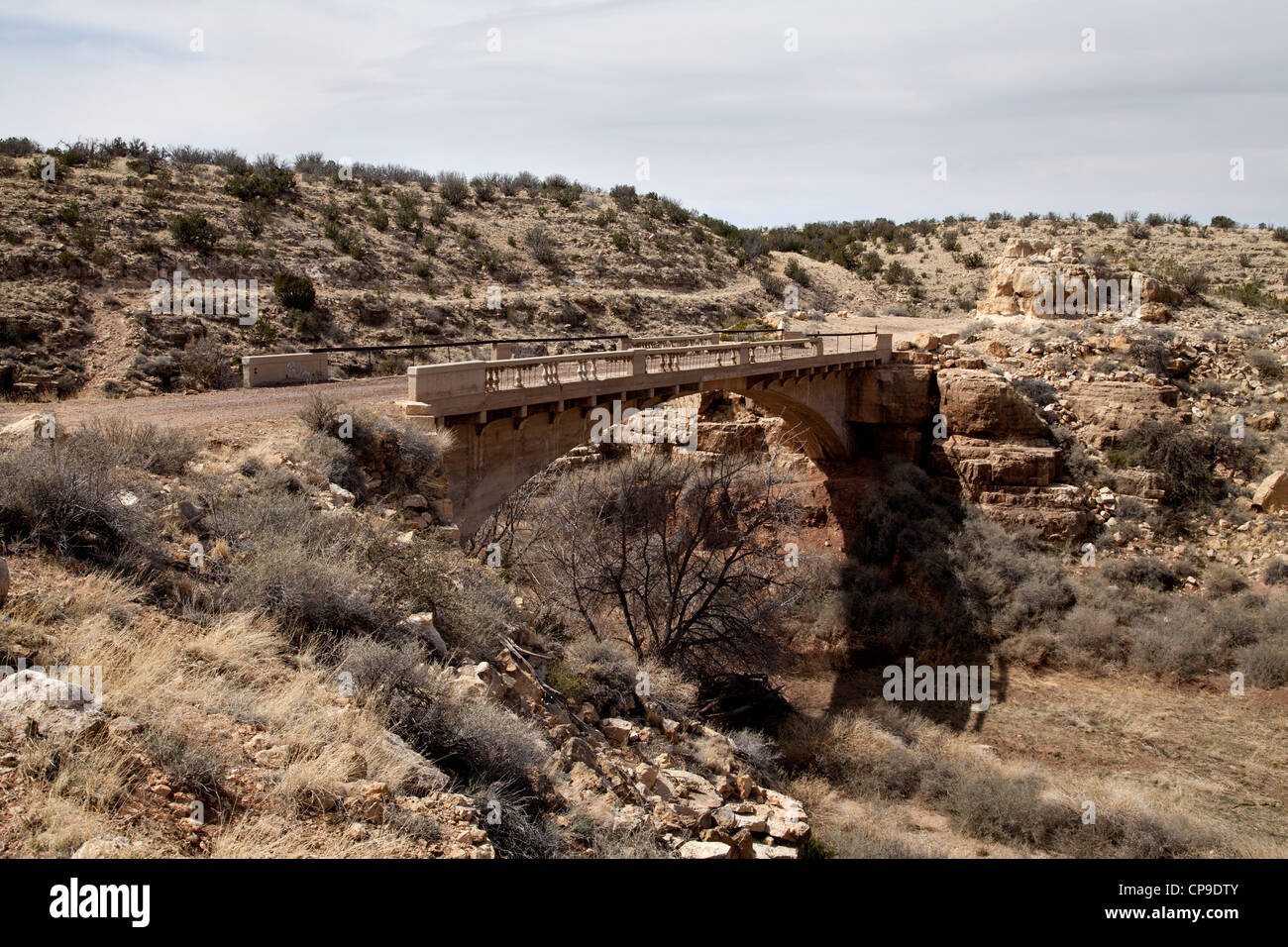 Padre Canyon Bridge spans the Padre Canyon in Arizona, east of ...