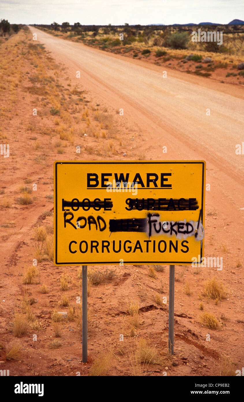 Rude road sign hi-res stock photography and images - Alamy