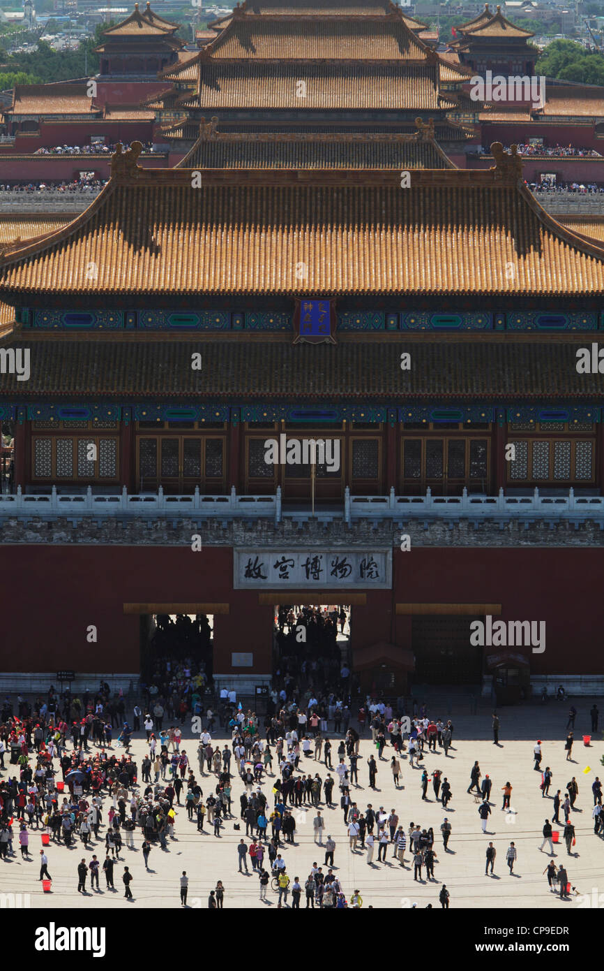 Aerial view of Forbidden City, Beijing, China Stock Photo - Alamy Aerial view of Forbidden City, Beijing, China Stock Photo - Alamy