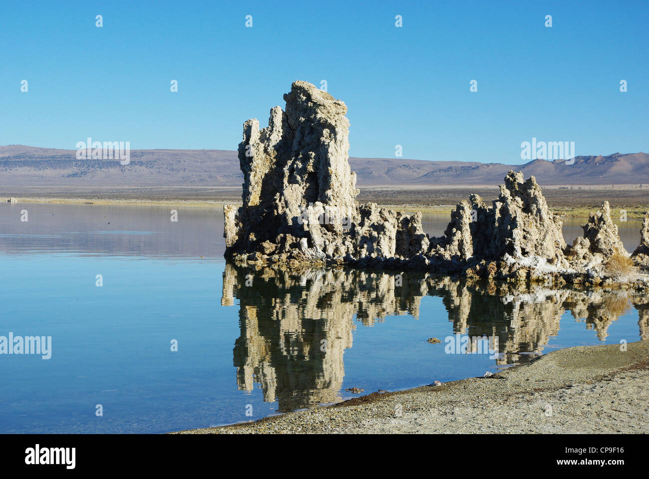 Tufa Formations, Mono Lake, California Stock Photo - Alamy