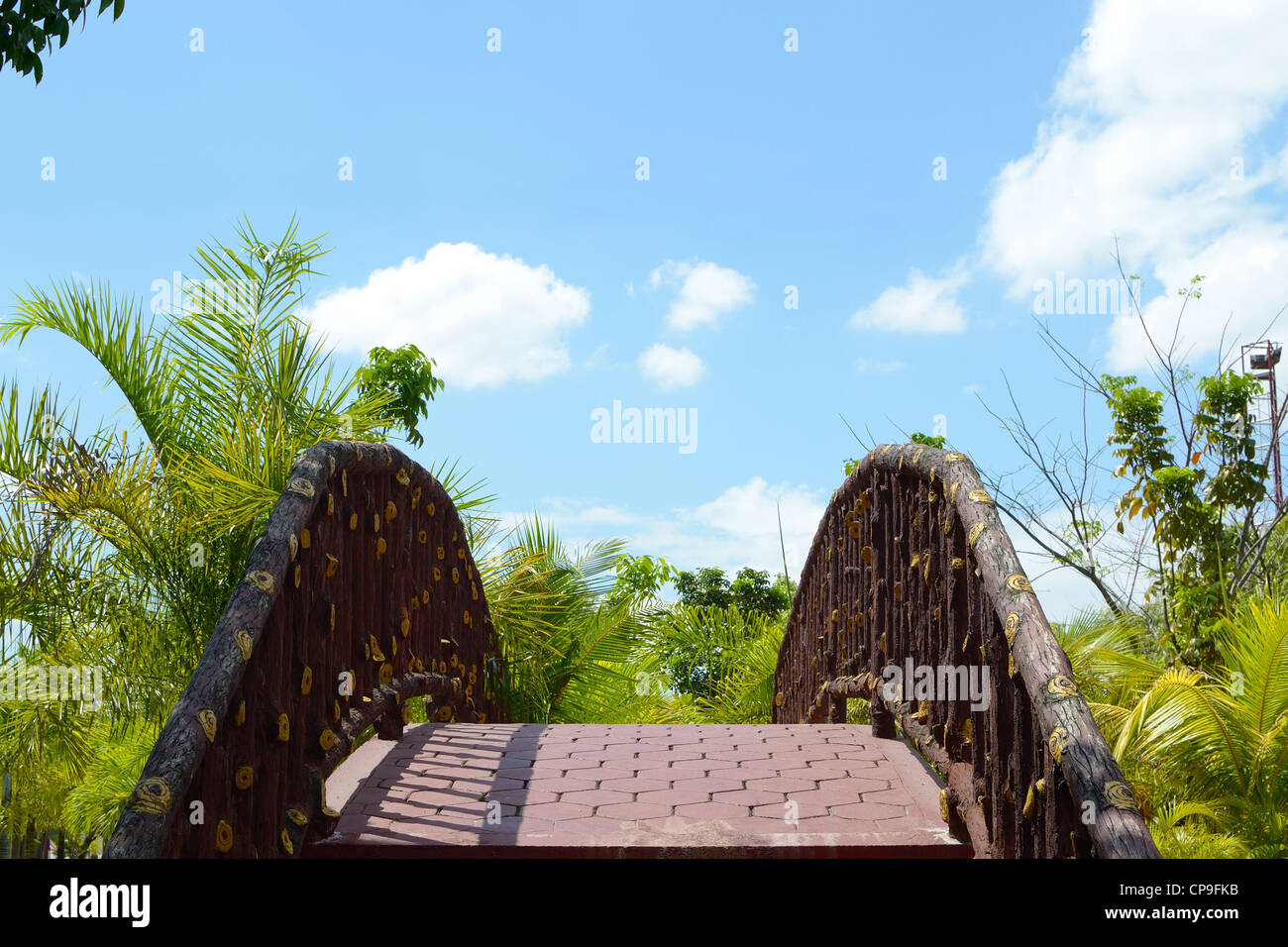 Small garden path symmetry hi-res stock photography and images - Alamy
