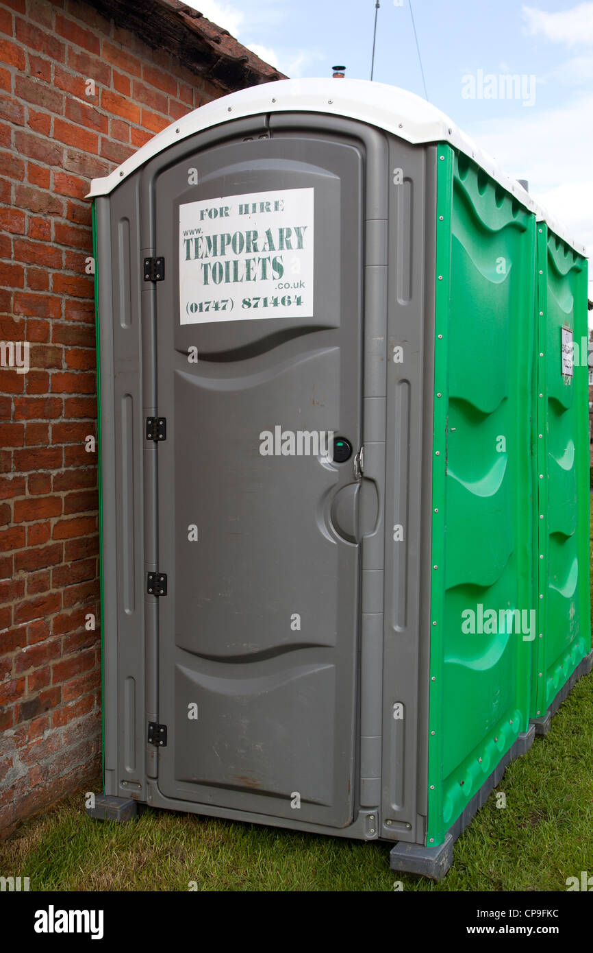 Temporary Mobile Toilet Stock Photo - Alamy