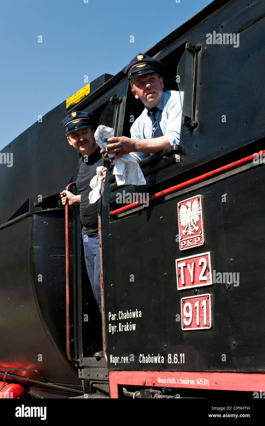 Poland Wolsztyn Steam Locomotives show and parade display event Stock ...