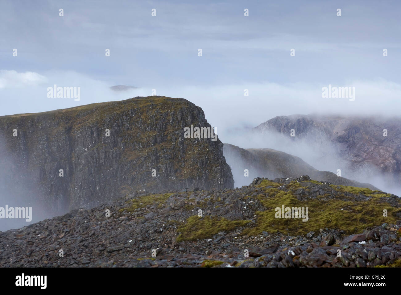 Looking north from the top of Fuar Tholl Stock Photo - Alamy