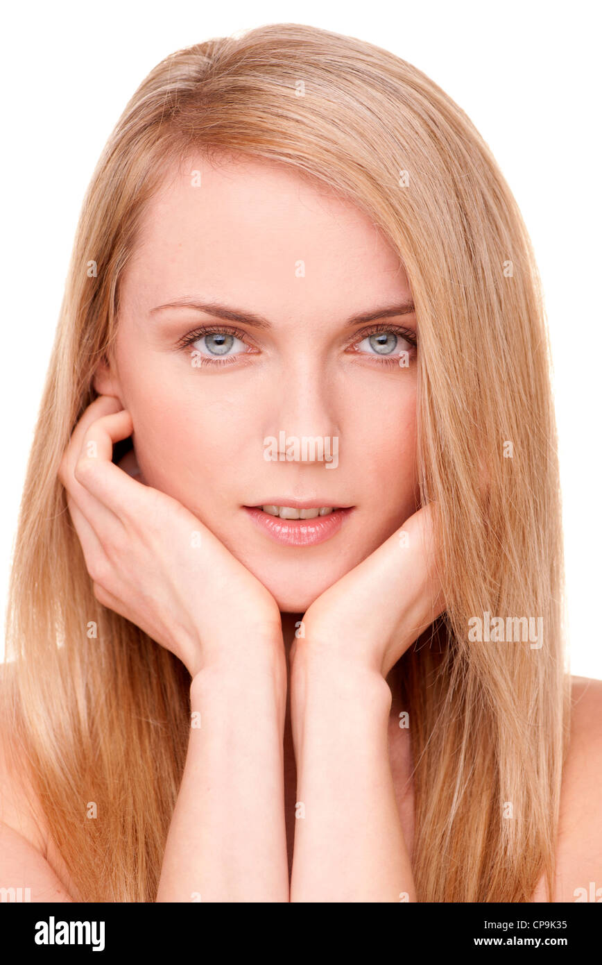 natural beauty headshot Stock Photo - Alamy