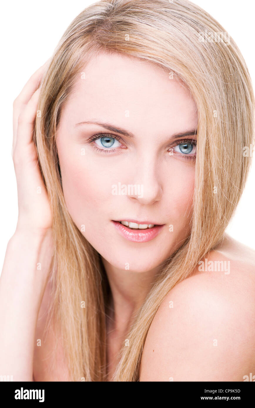 natural beauty headshot Stock Photo - Alamy